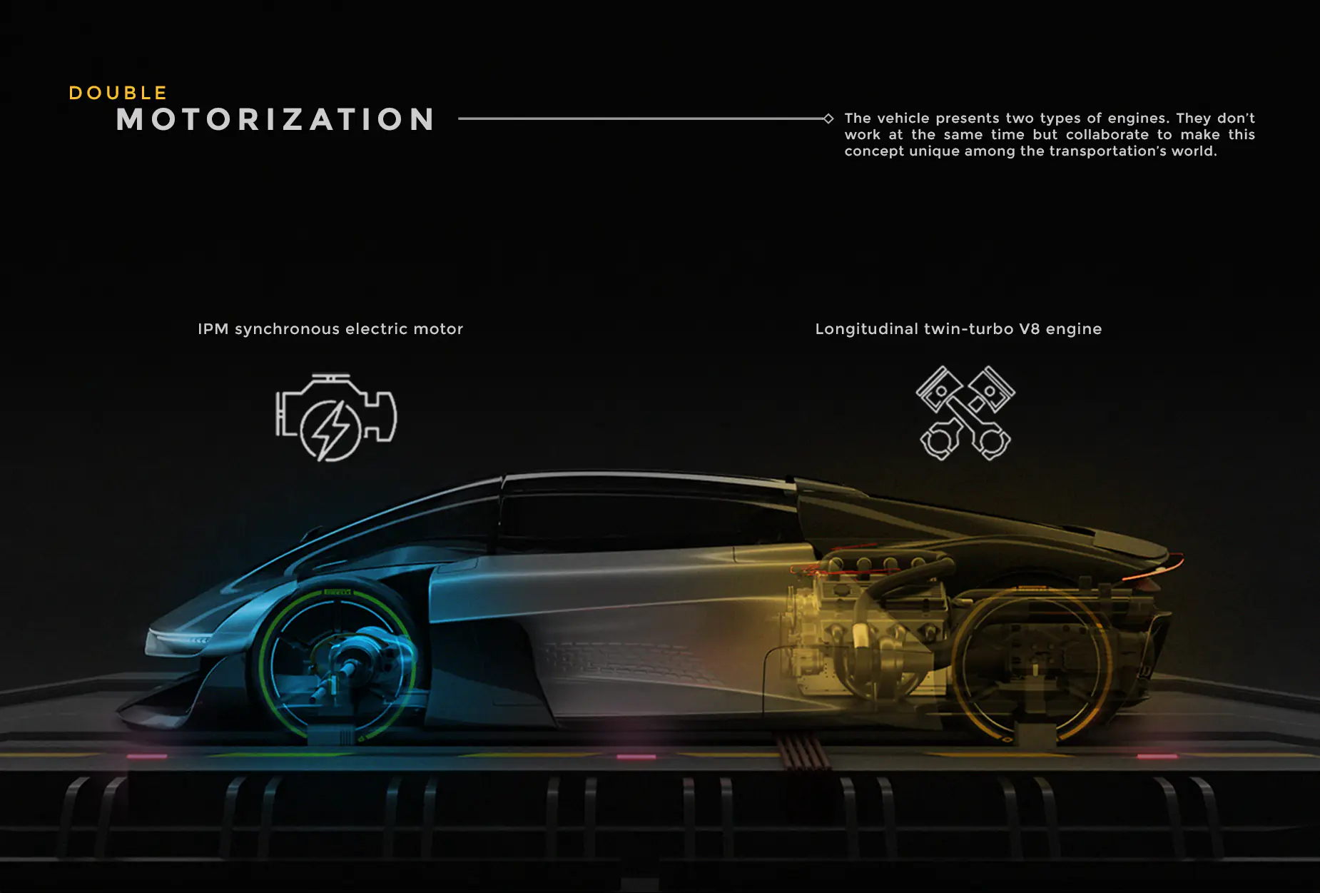 Dallara Ibrida, a thesis project in Transportation Design - IAAD.