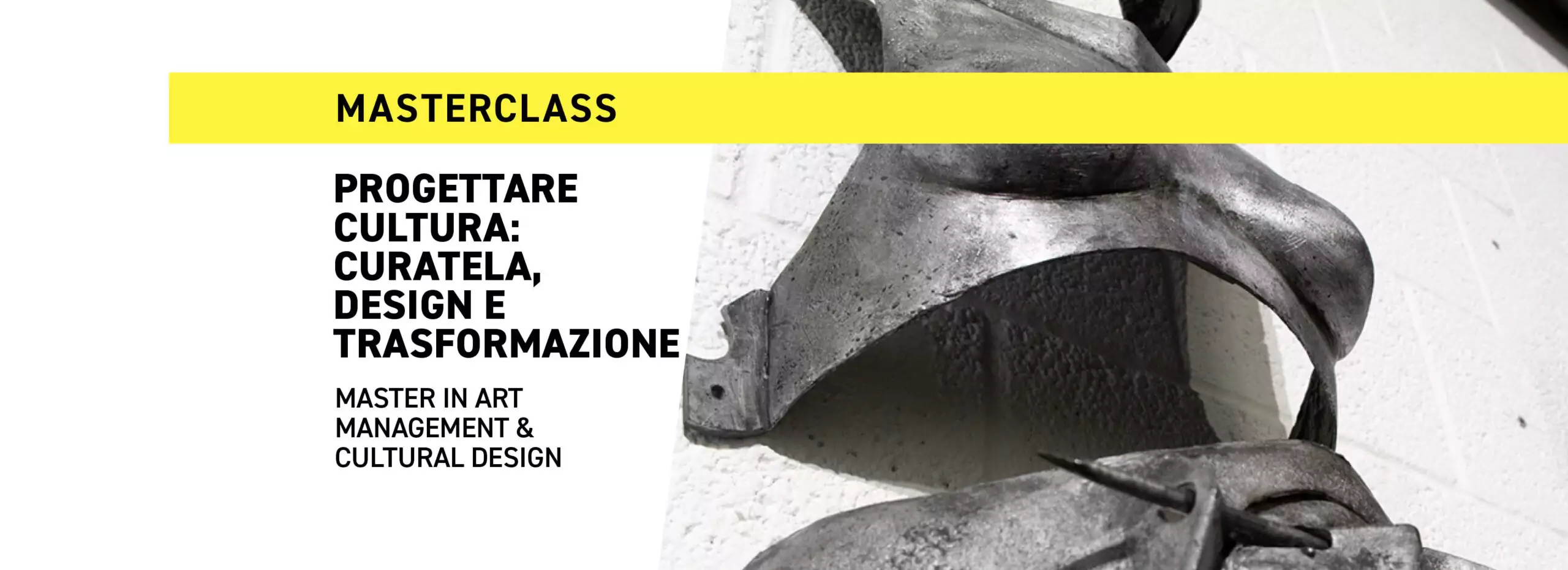 Masterclass in Art Management & Cultural Design - IAAD.